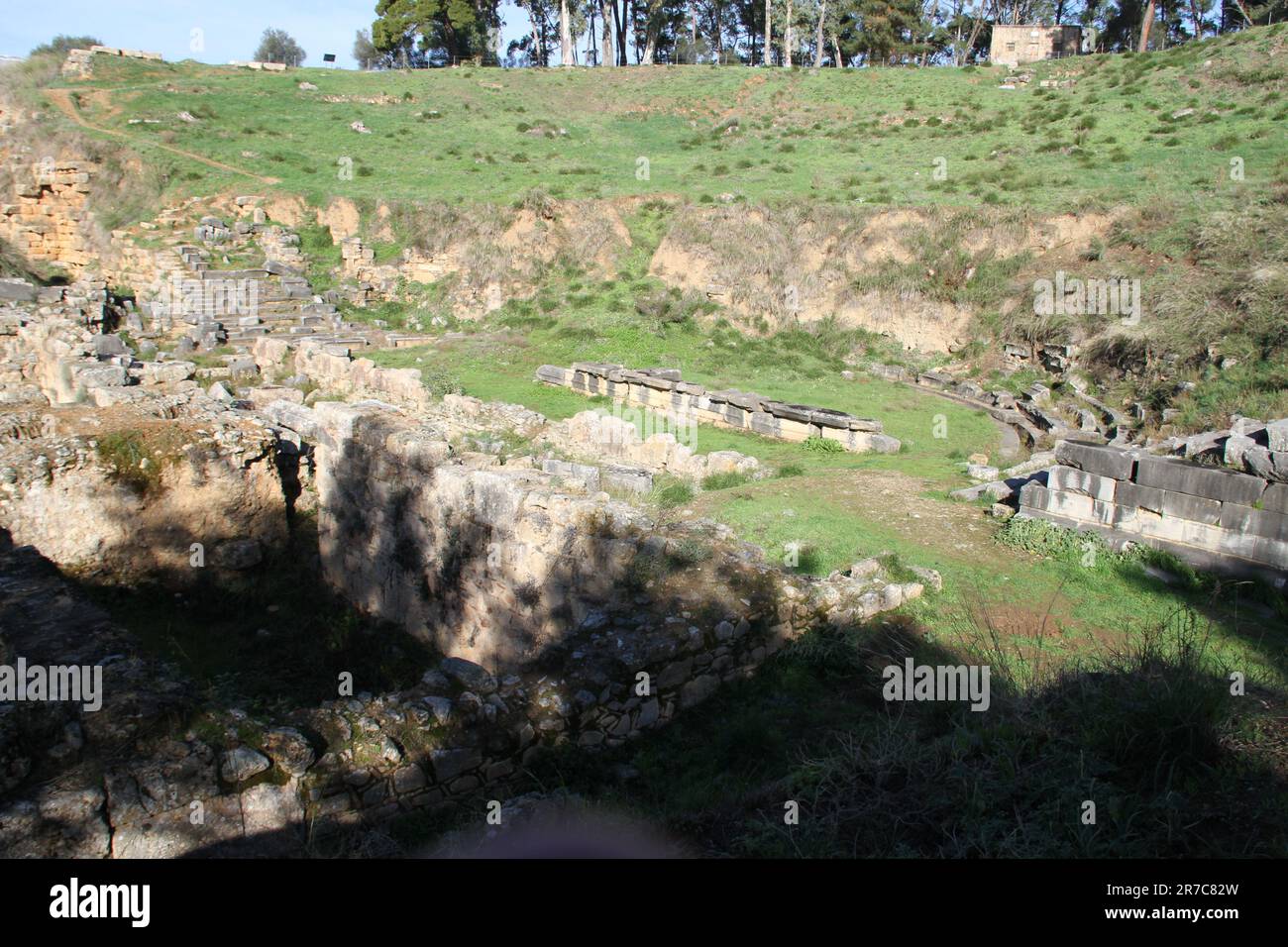 Ruins of Ancient Sparta in Greece Stock Photo - Alamy