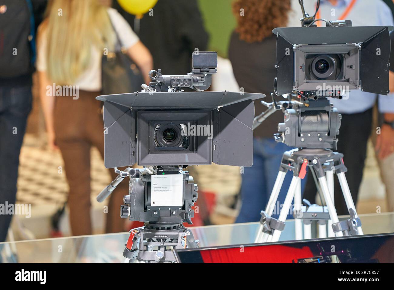 COLOGNE, GERMANY - CIRCA SEPTEMBER, 2018: the Sony F65 CineAlta Digital ...