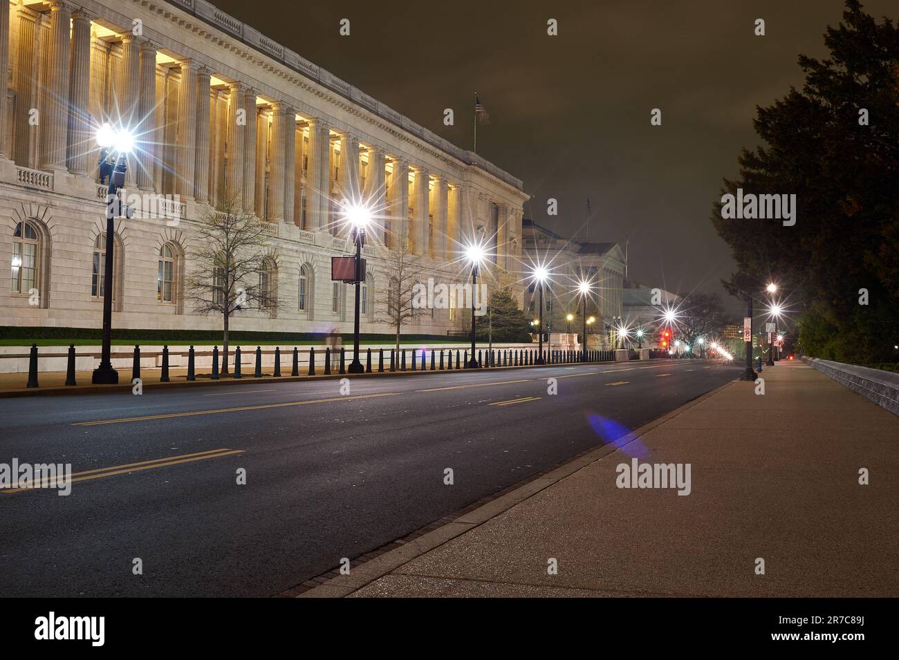 WASHINGTON D.C., USA - CIRCA APRIL, 2011: street level view of Cannon ...