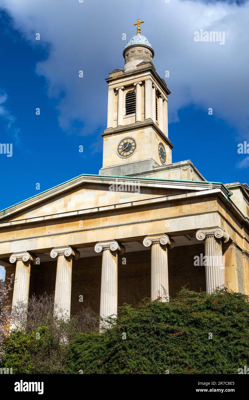 The exterior of St. Peters Church on Eaton Square in London, UK Stock ...