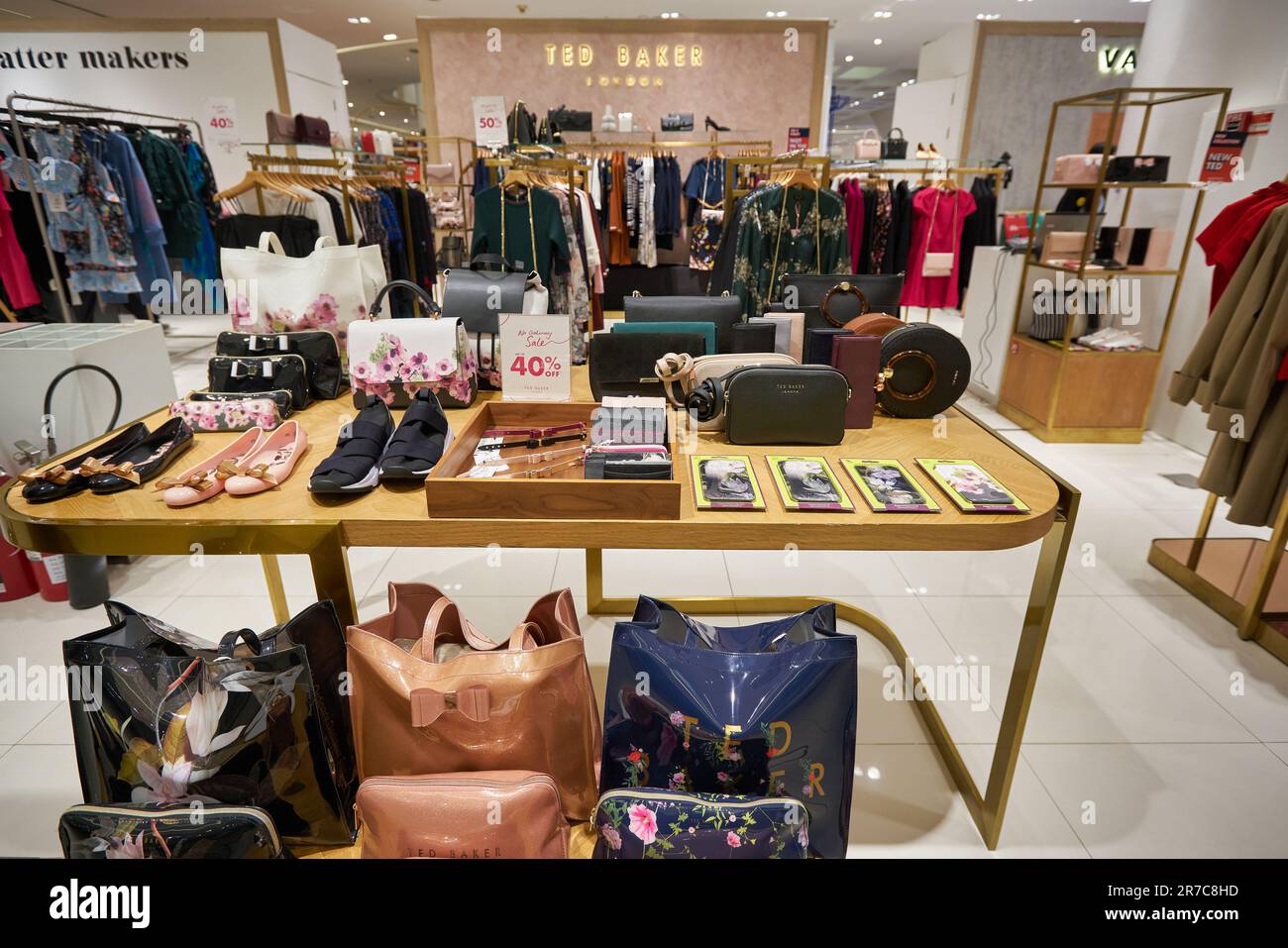BANGKOK, THAILAND - CIRCA JANUARY, 2020: various goods displayed at ...