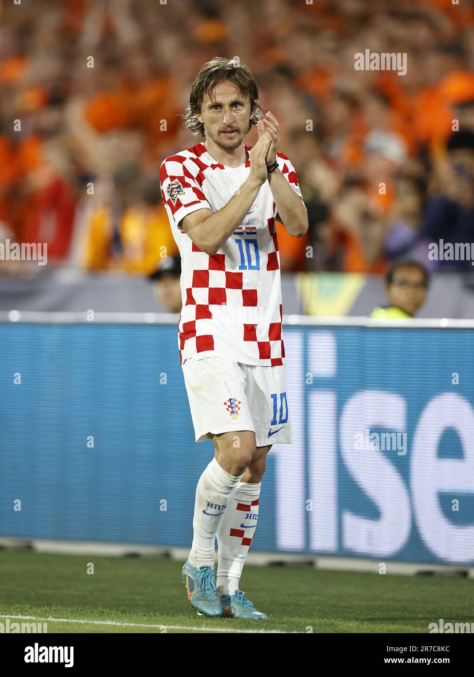 ROTTERDAM - 14/06/2023, ROTTERDAM - Luka Modric of Croatia during the ...