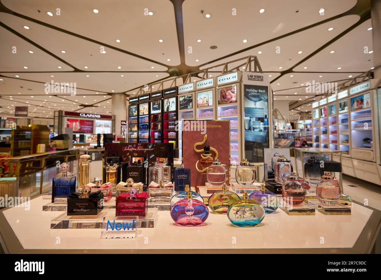 BANGKOK, THAILAND - CIRCA JANUARY, 2020: various fragrance products ...