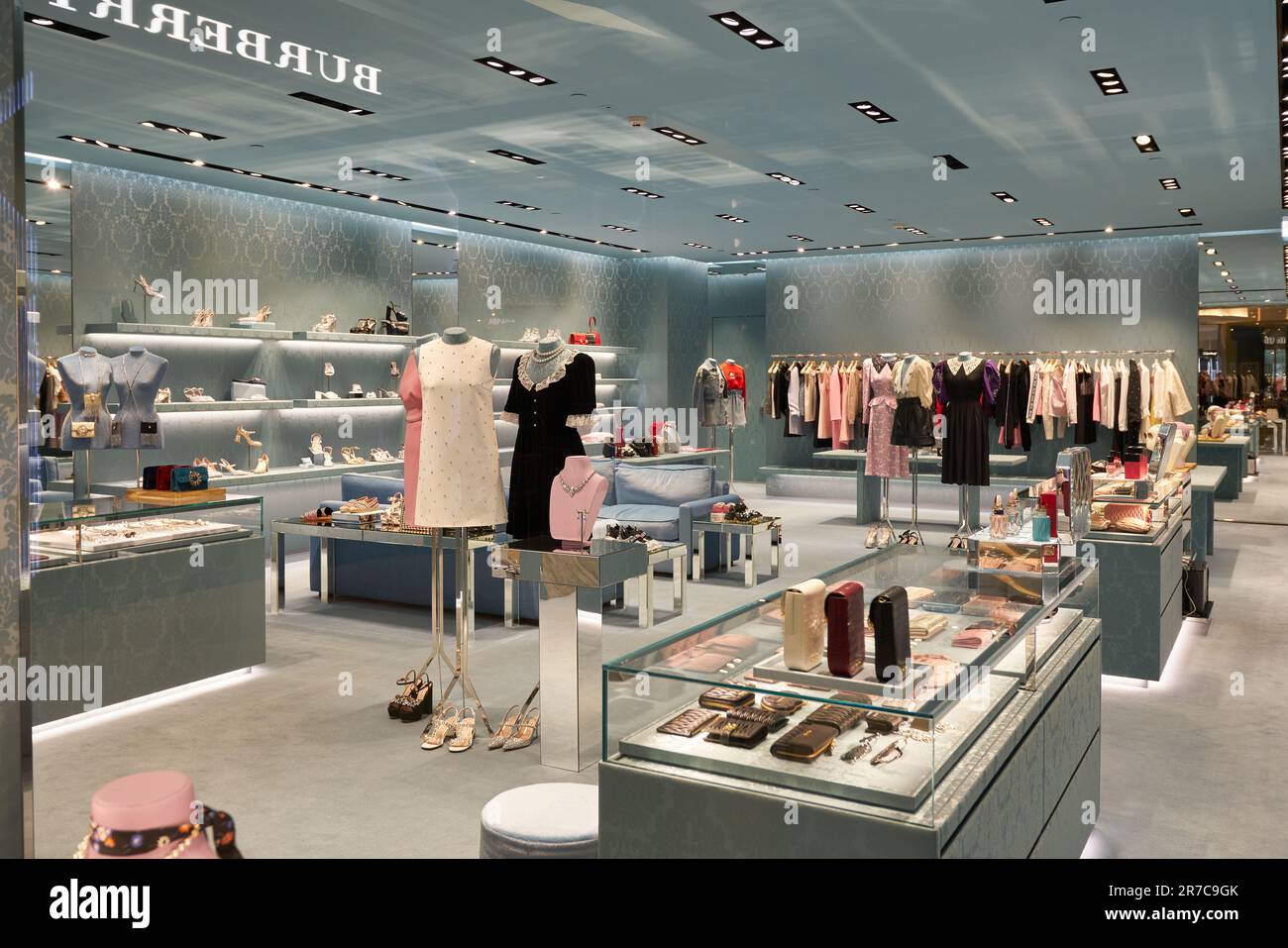 BANGKOK, THAILAND - CIRCA JANUARY, 2020: interior shot of Miu Miu store ...
