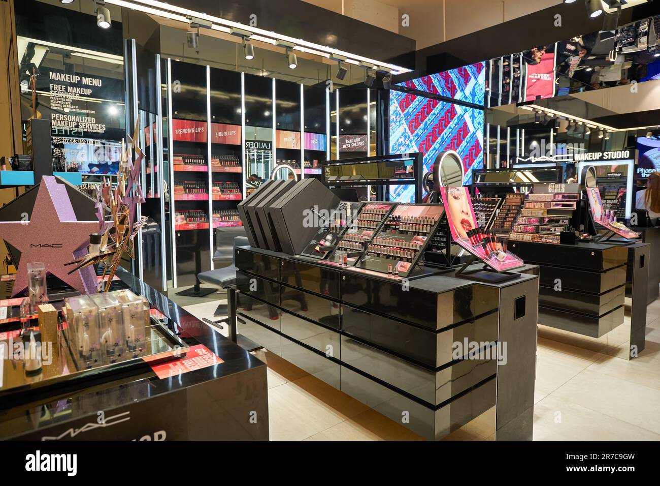 BANGKOK, THAILAND - CIRCA JANUARY, 2020: various make-up products ...