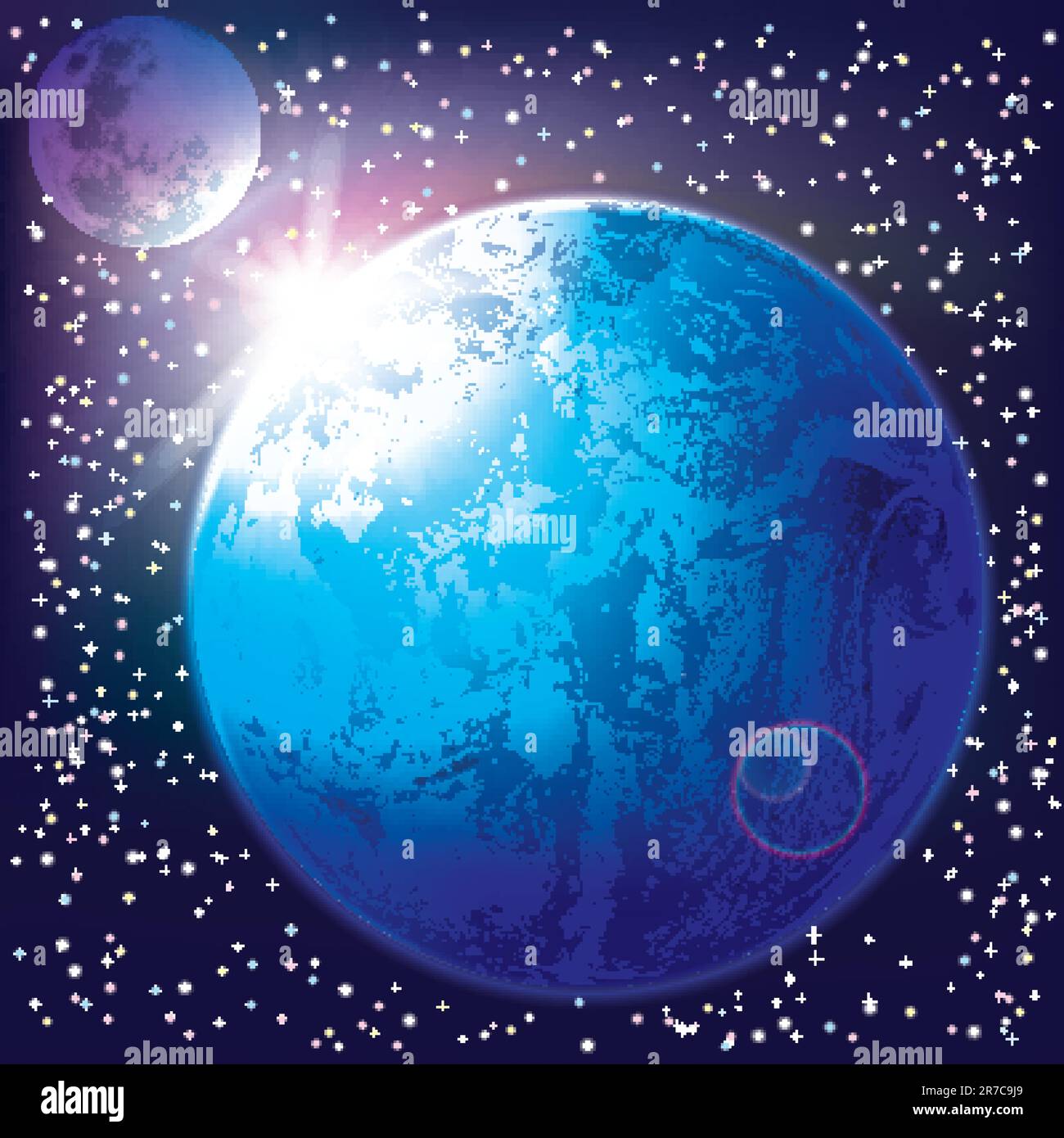 Nebula detail Stock Vector Images - Alamy