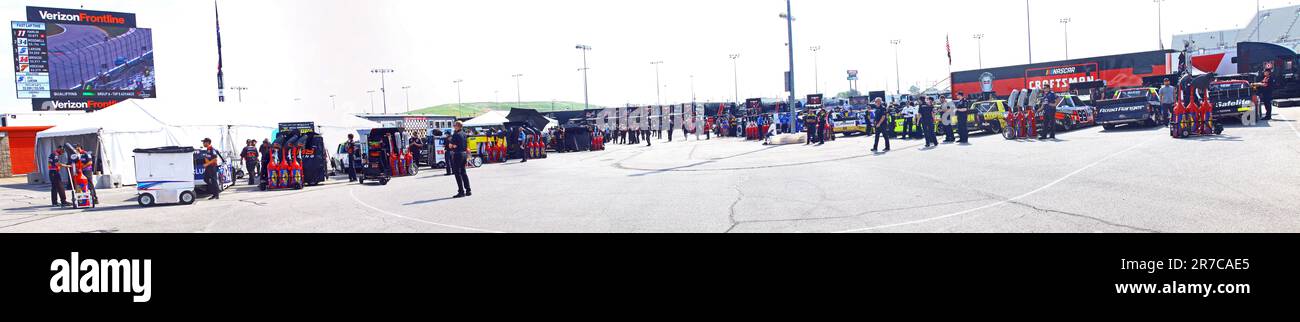 Madison, IL USA - June 4, 2023: World Wide Technology Raceway, NASCAR ...