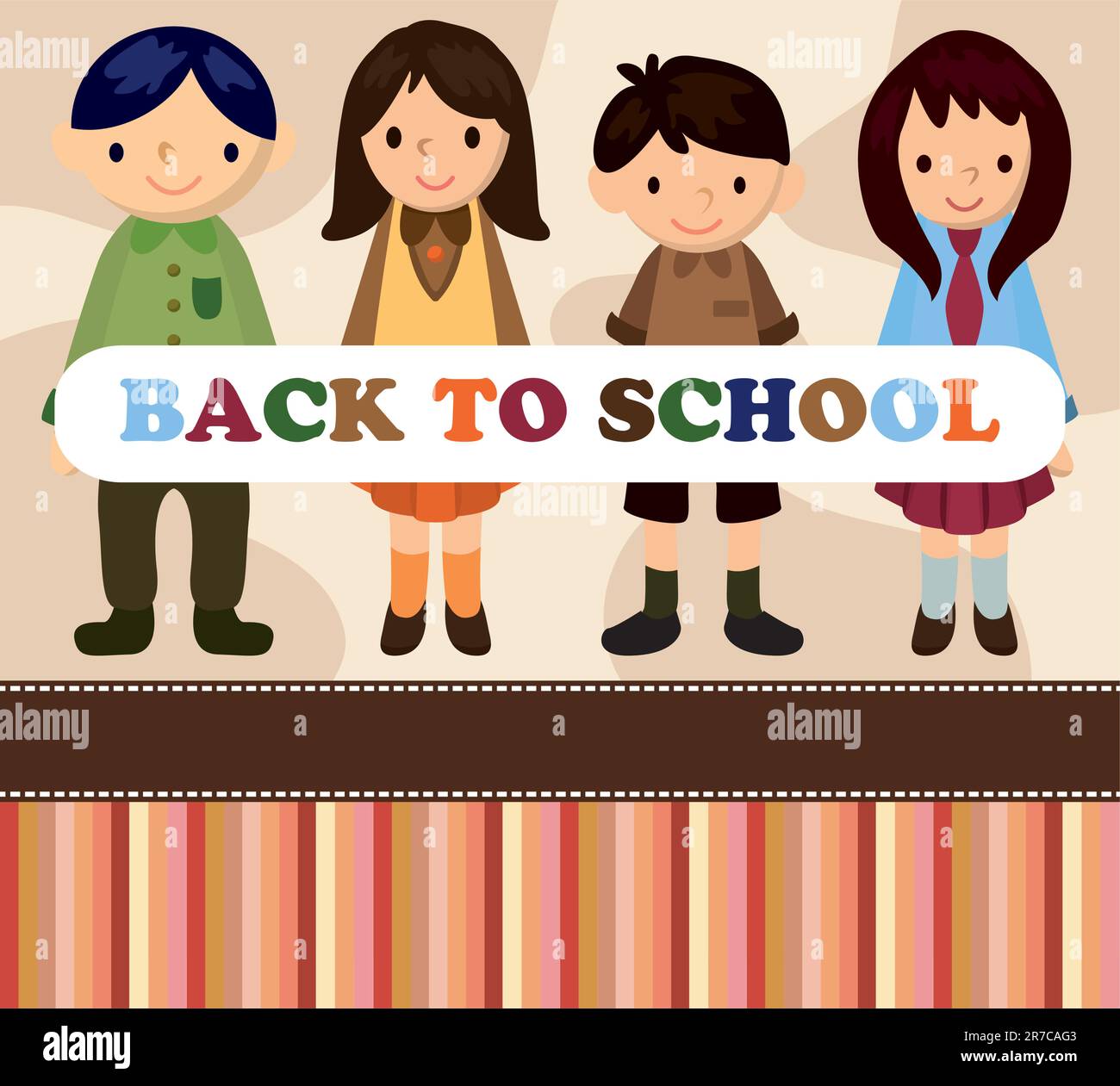 Female college student school Stock Vector Images - Alamy
