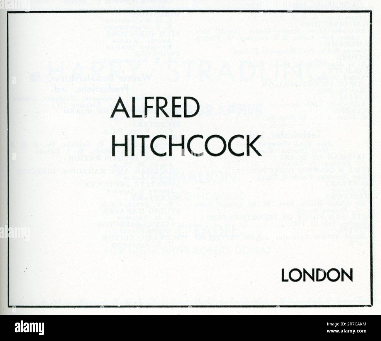 Alfred terry hi-res stock photography and images - Alamy