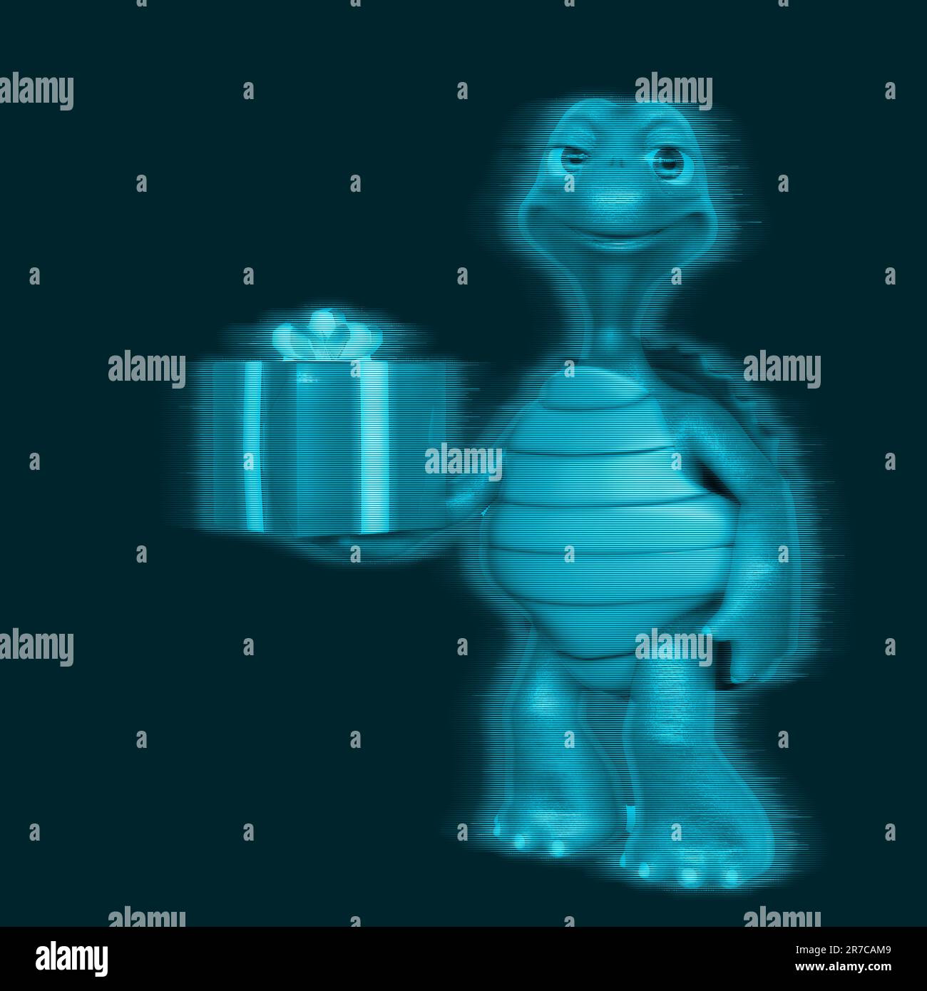 Adorable cartoon turtle illustration with a friendly smiling character ...