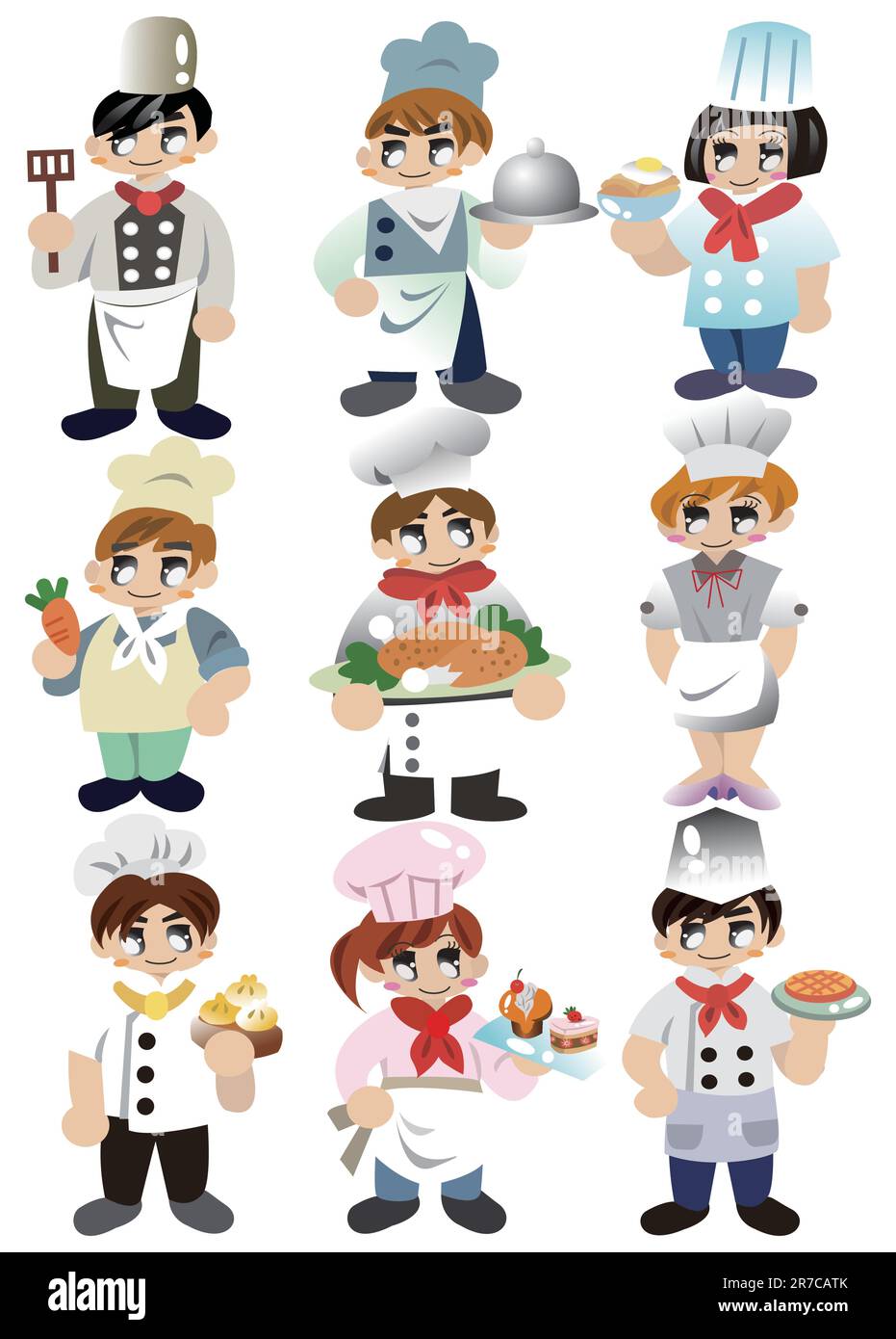 cartoon chef icon Stock Vector Image & Art - Alamy