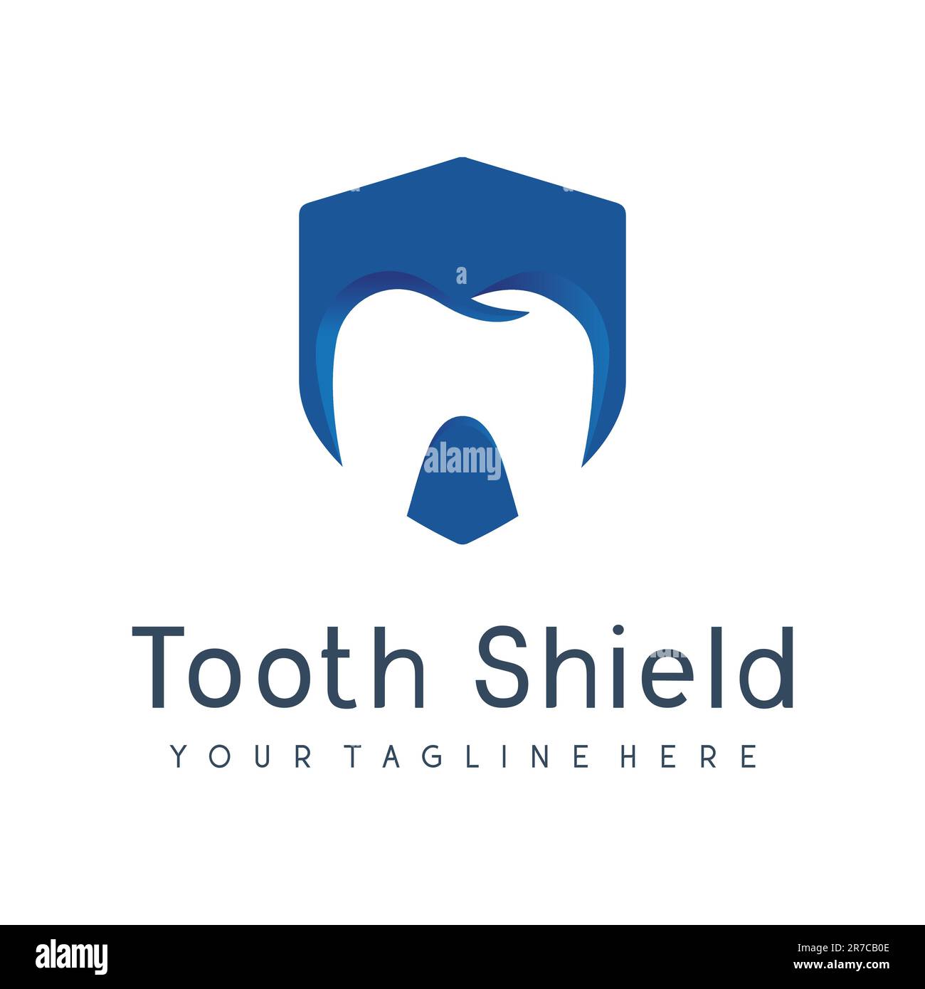 Dental Care Logo Design Dentist Clinic Dental Love Shield Tooth ...