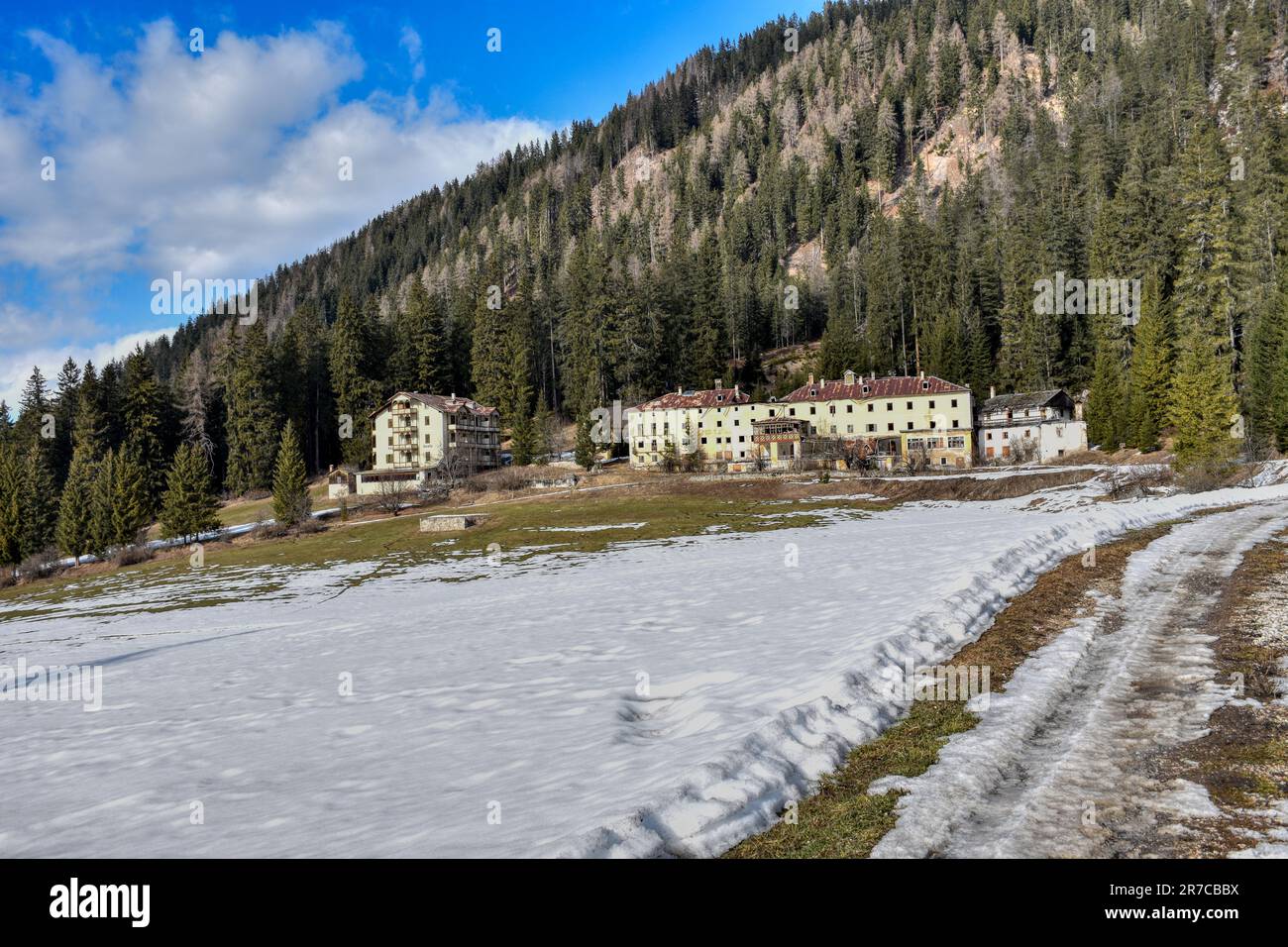 Prags, Pragsertal, Außerprags, Südtirol, Lost Place, Hotel, verfallen ...