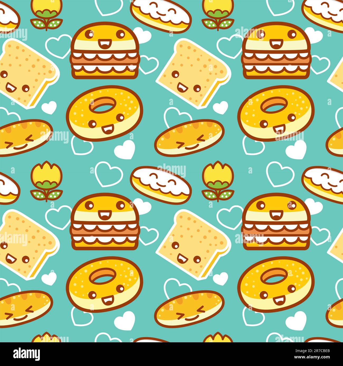 Donuts toast Stock Vector Images - Alamy