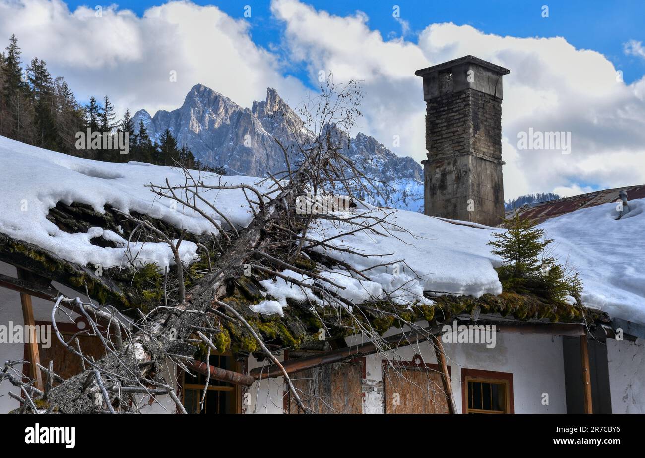 Prags, Pragsertal, Außerprags, Südtirol, Lost Place, Hotel, verfallen ...