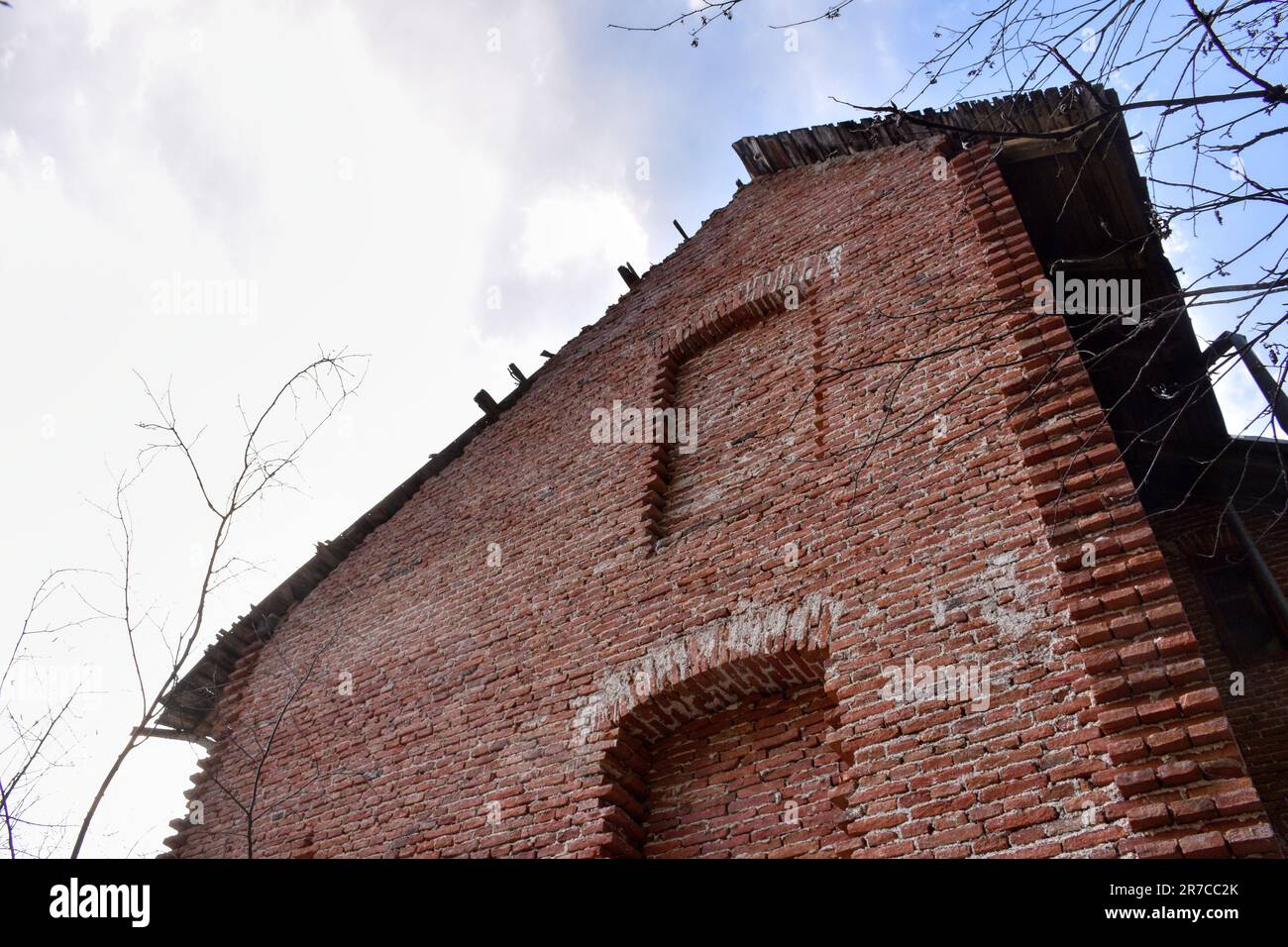 Ziegelmauer rot hi-res stock photography and images - Alamy