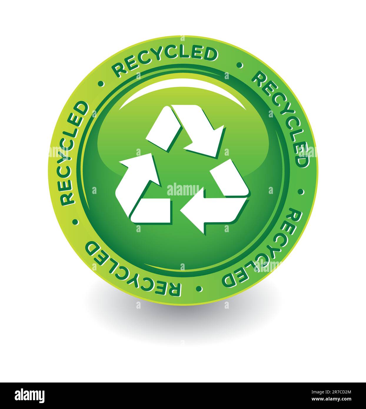 Recycle plant label Stock Vector Images - Alamy