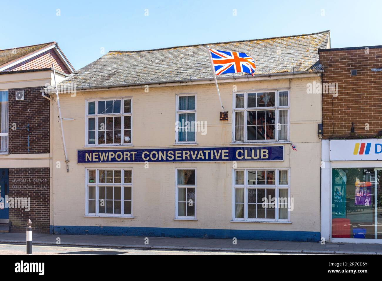 Newport Conservative Club, Pyle Street, Newport, Isle of Wight, England ...