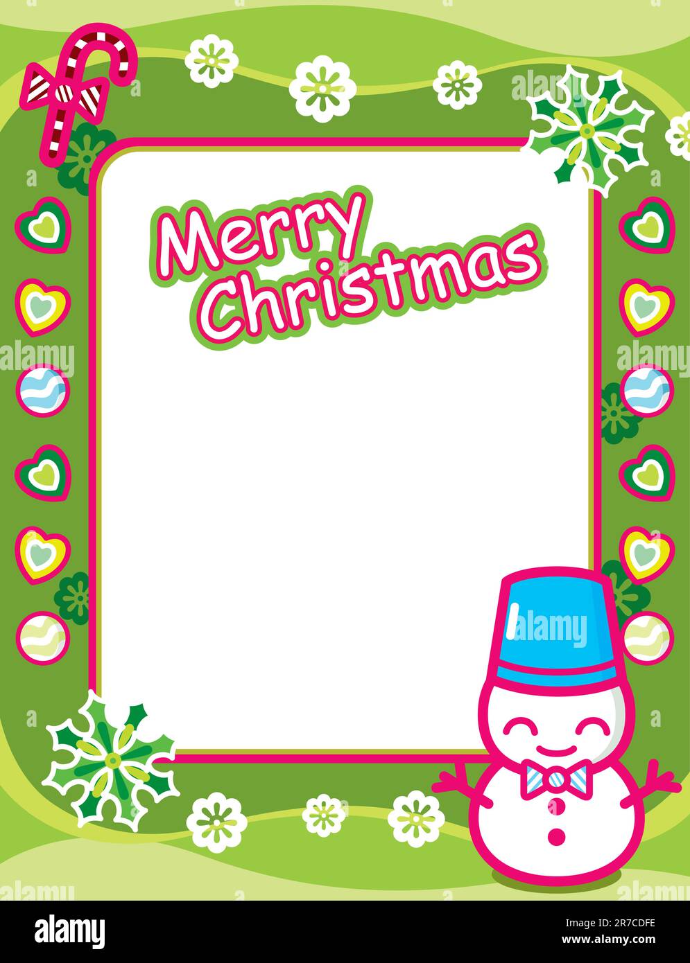 Snowman frame hi-res stock photography and images - Alamy
