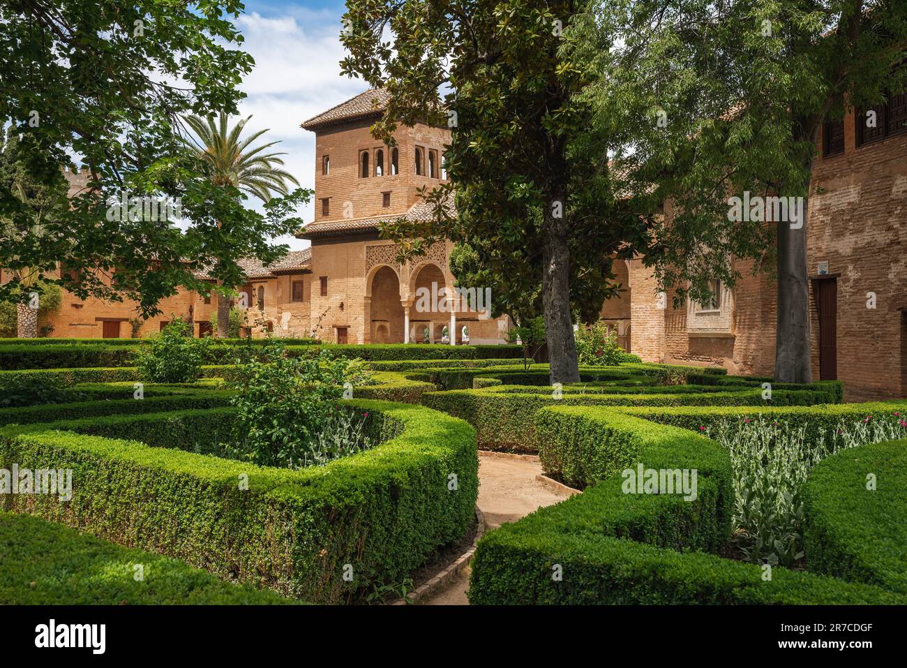 Partal palace portico hi-res stock photography and images - Alamy