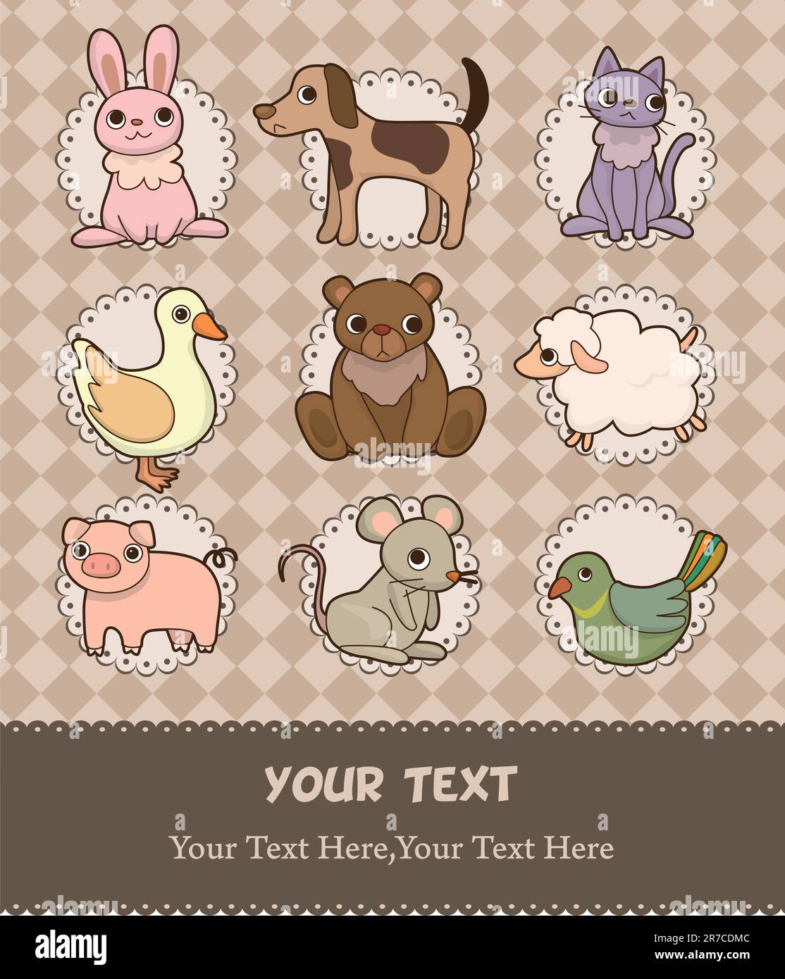 Animal life Stock Vector Images - Alamy