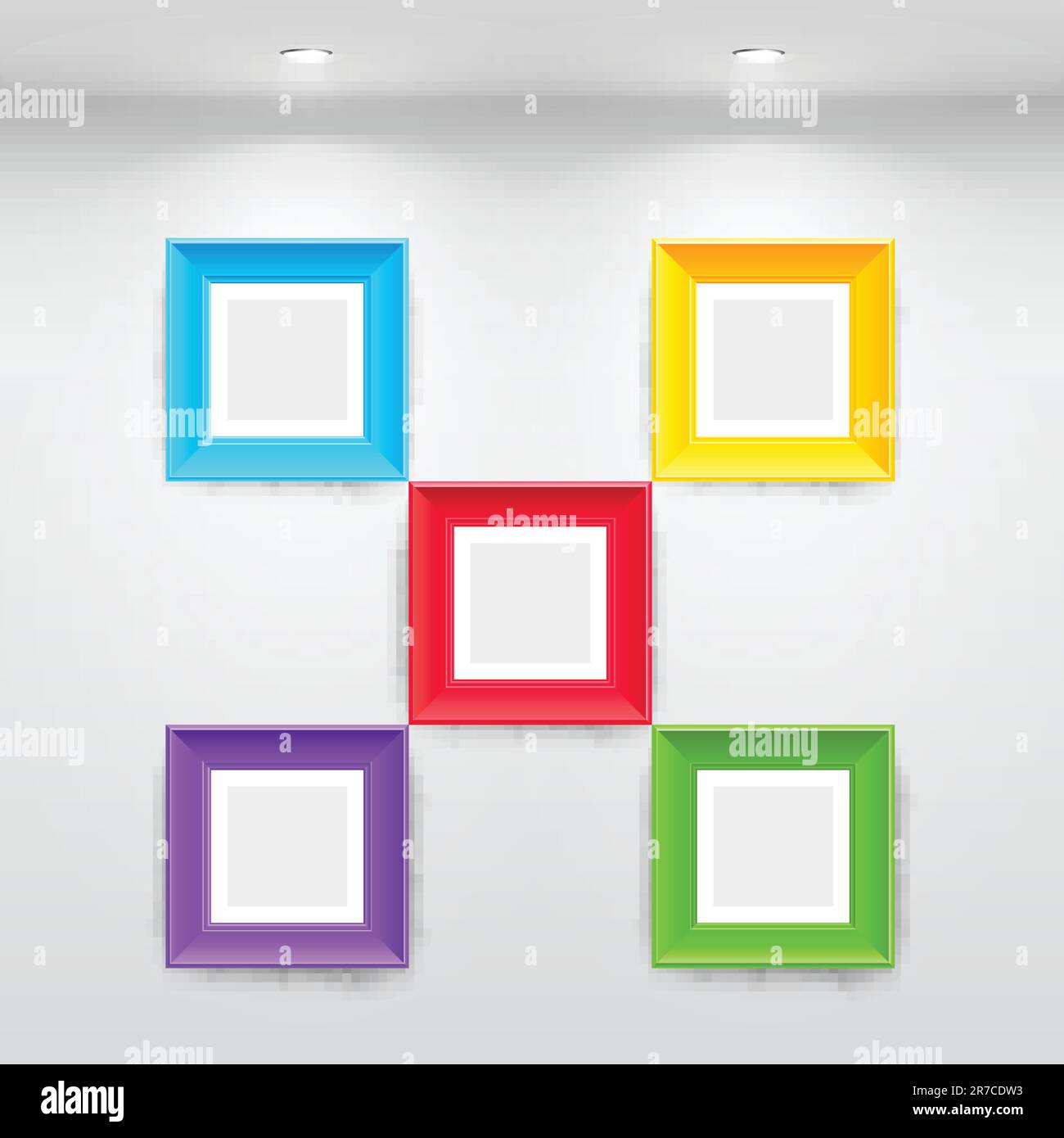 Colorful exhibition Stock Vector Images - Alamy