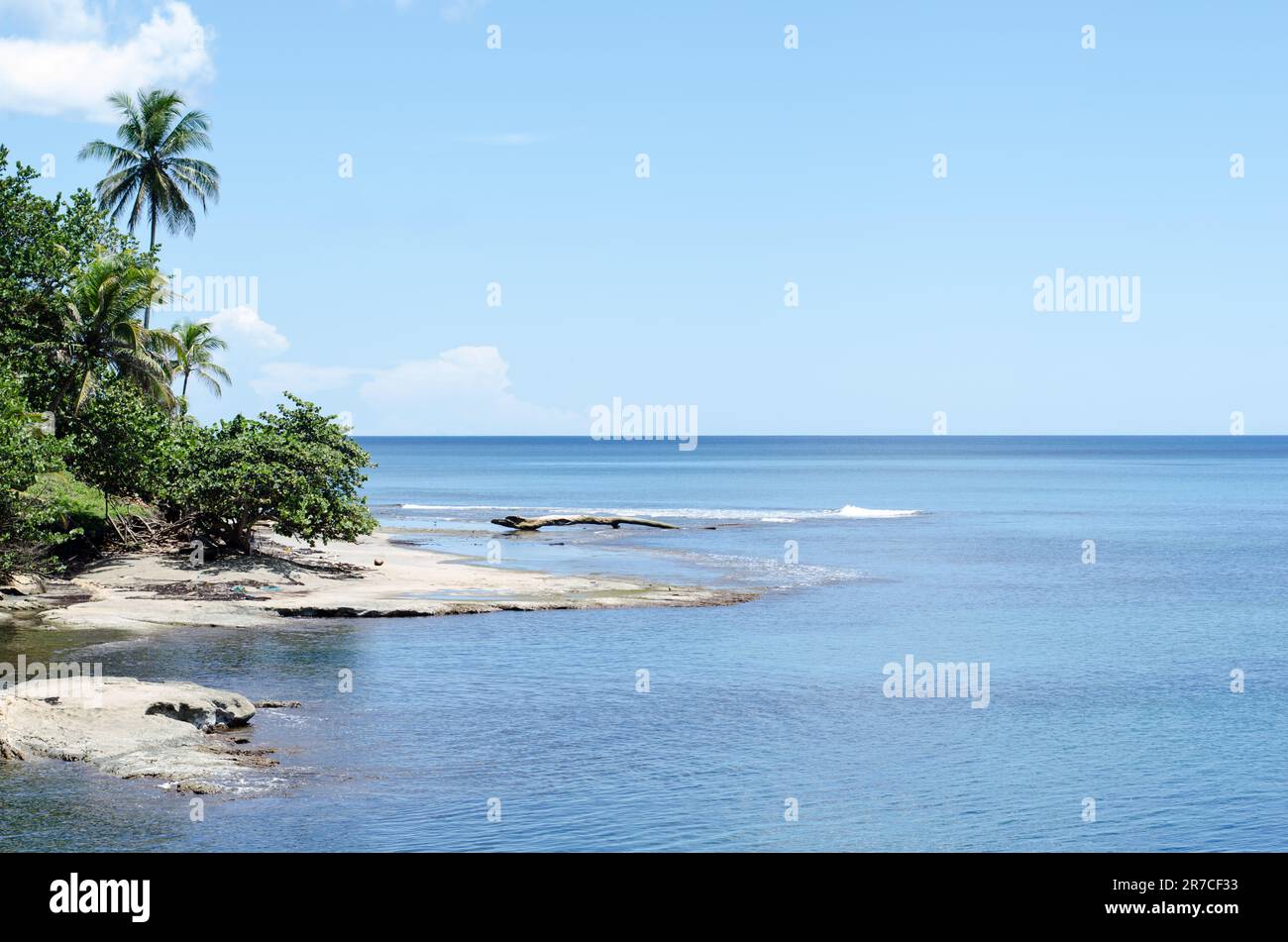Typical landscape of the Colon Costa Arriba on the Caribbean Side of ...