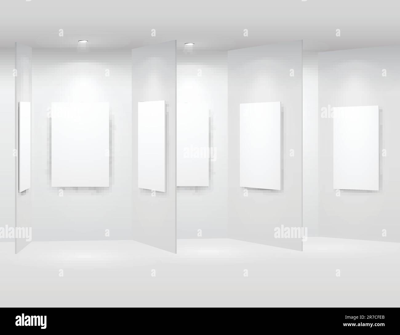 Empty frames on wall hi-res stock photography and images - Alamy
