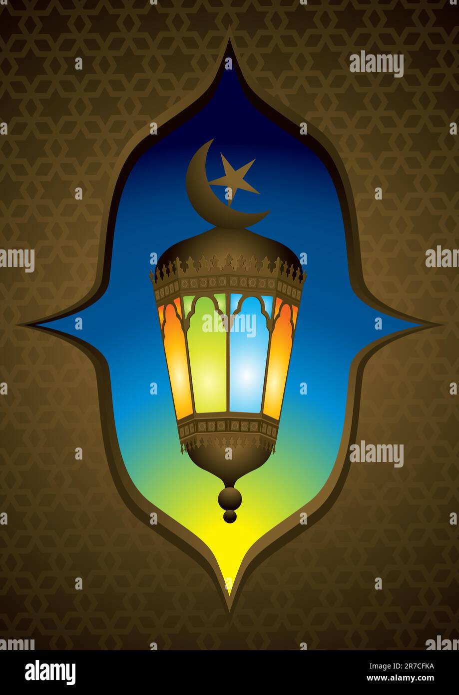 Traditional crescent Stock Vector Images - Alamy