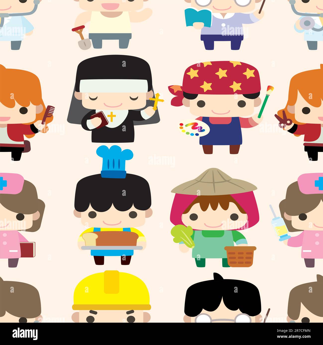 Baker boys Stock Vector Images - Alamy