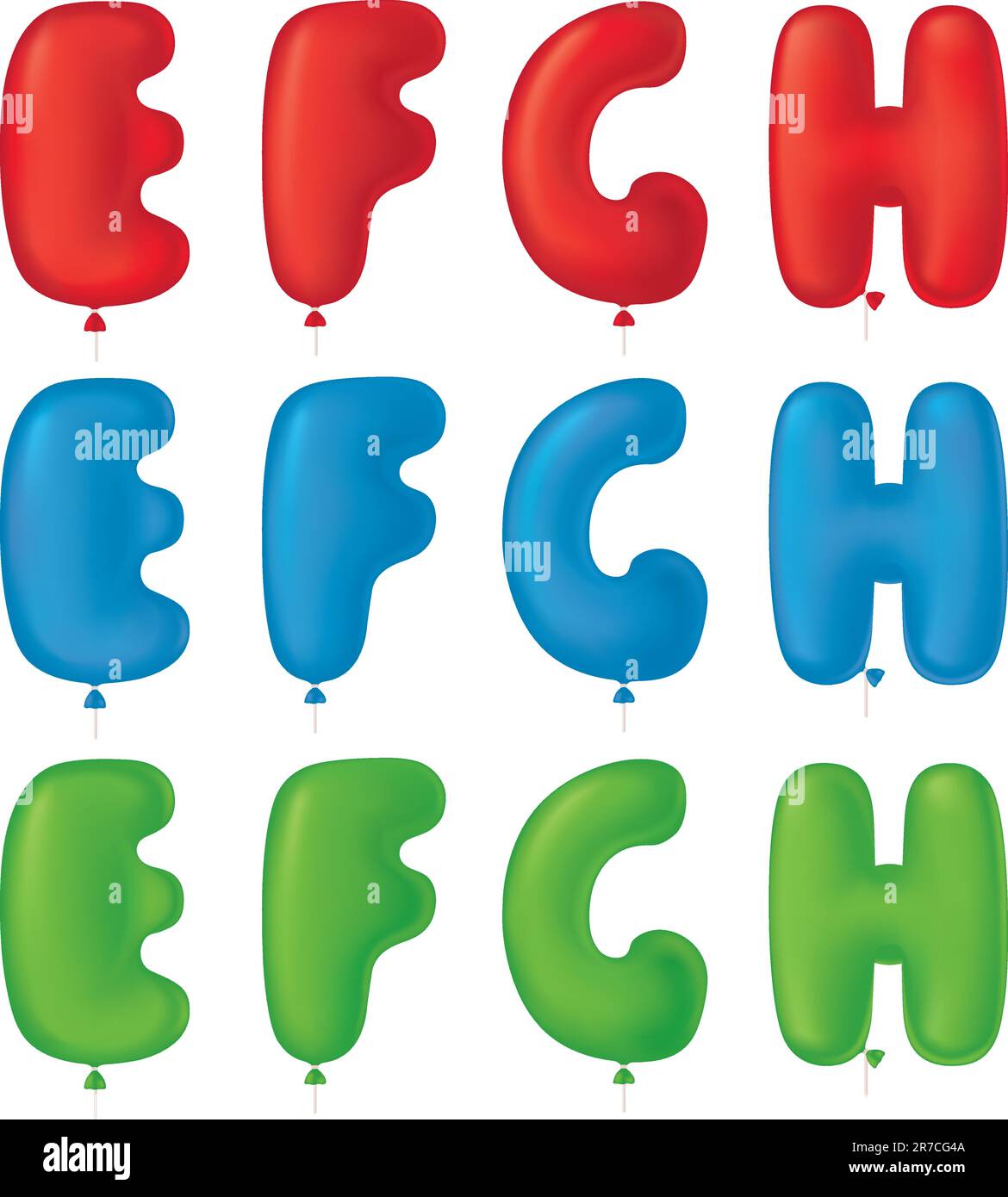 Red and blue writing Stock Vector Images - Alamy