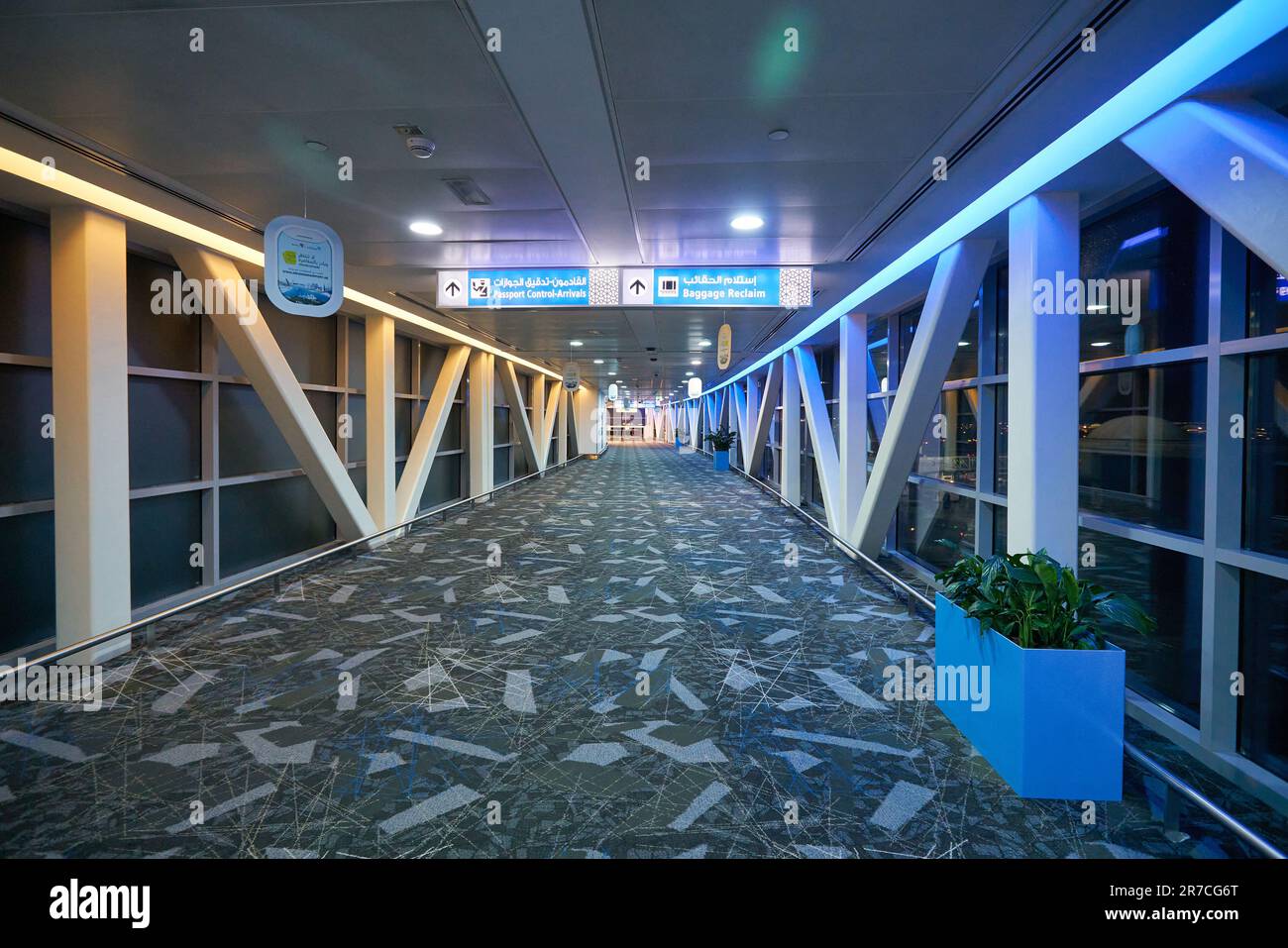 ABU DHABI, UAE - CIRCA JANUARY, 2020: interior shot of Abu Dhabi ...