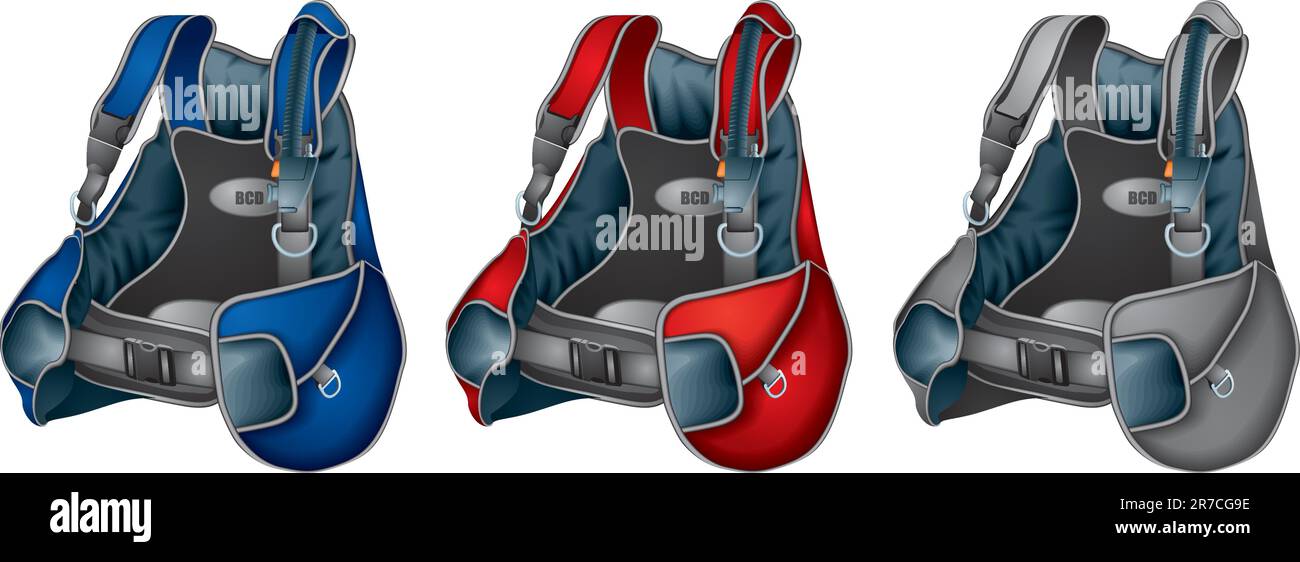 Buoyancy Control Device for Diving Vector Stock Vector Image & Art - Alamy