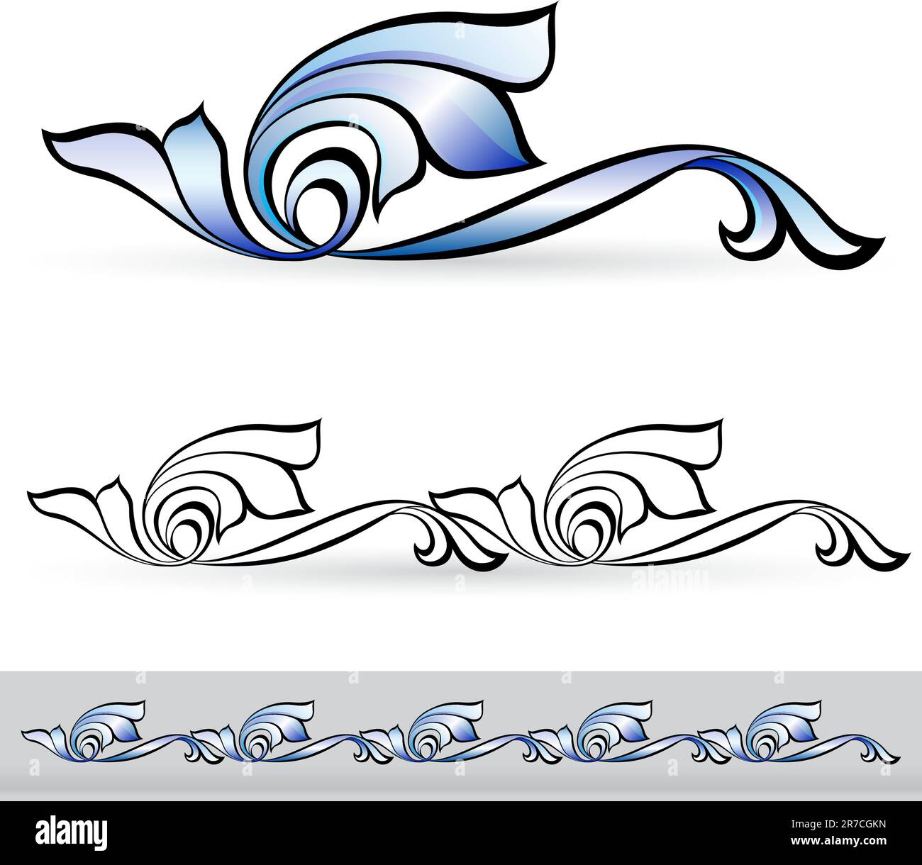 Floral number five design hi-res stock photography and images - Alamy