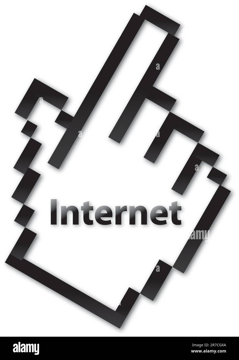 The mouse pointer Stock Vector Images - Alamy