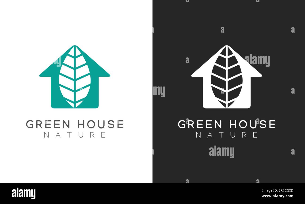 Simple urban house logo hi-res stock photography and images - Alamy