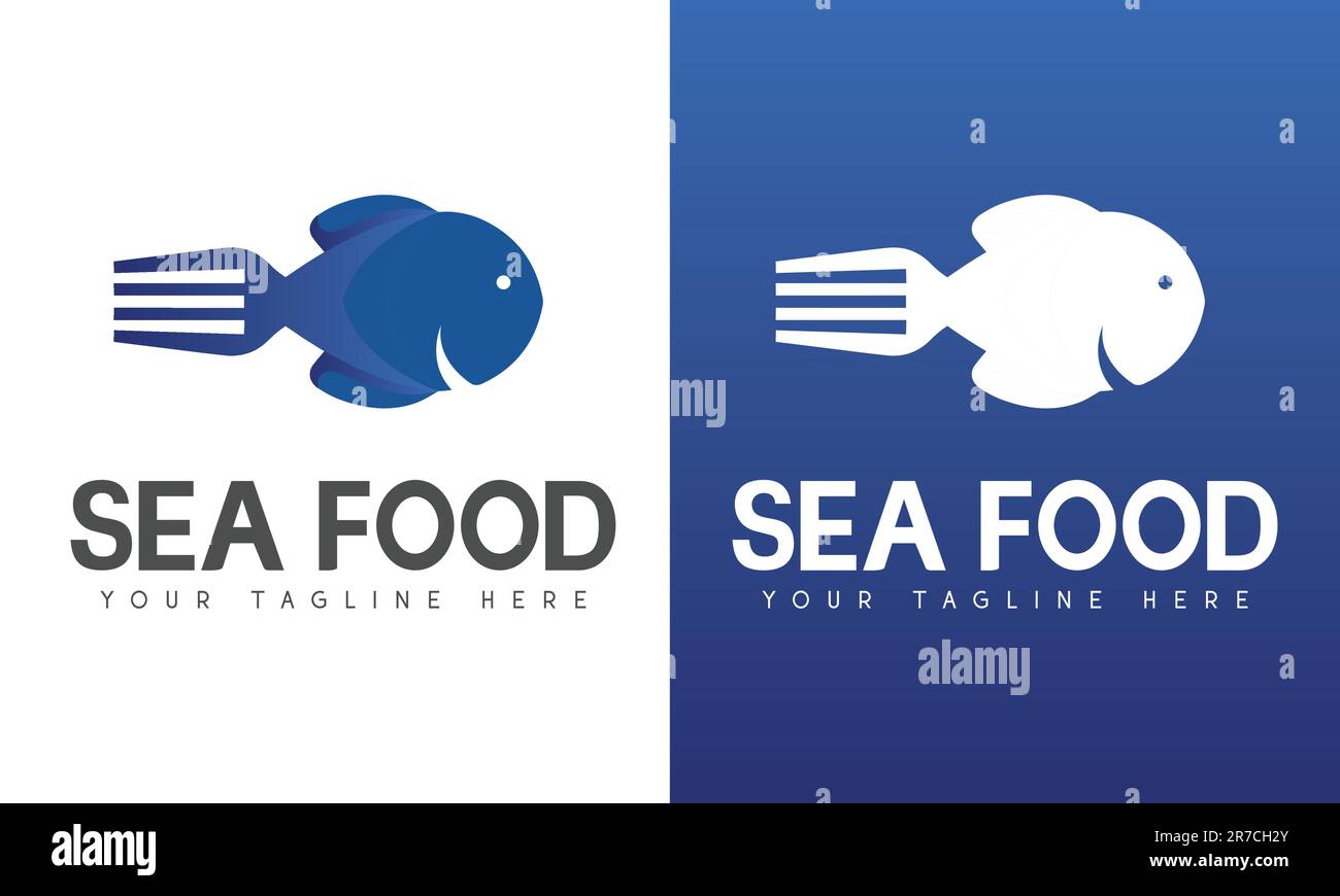Blue Food Logo