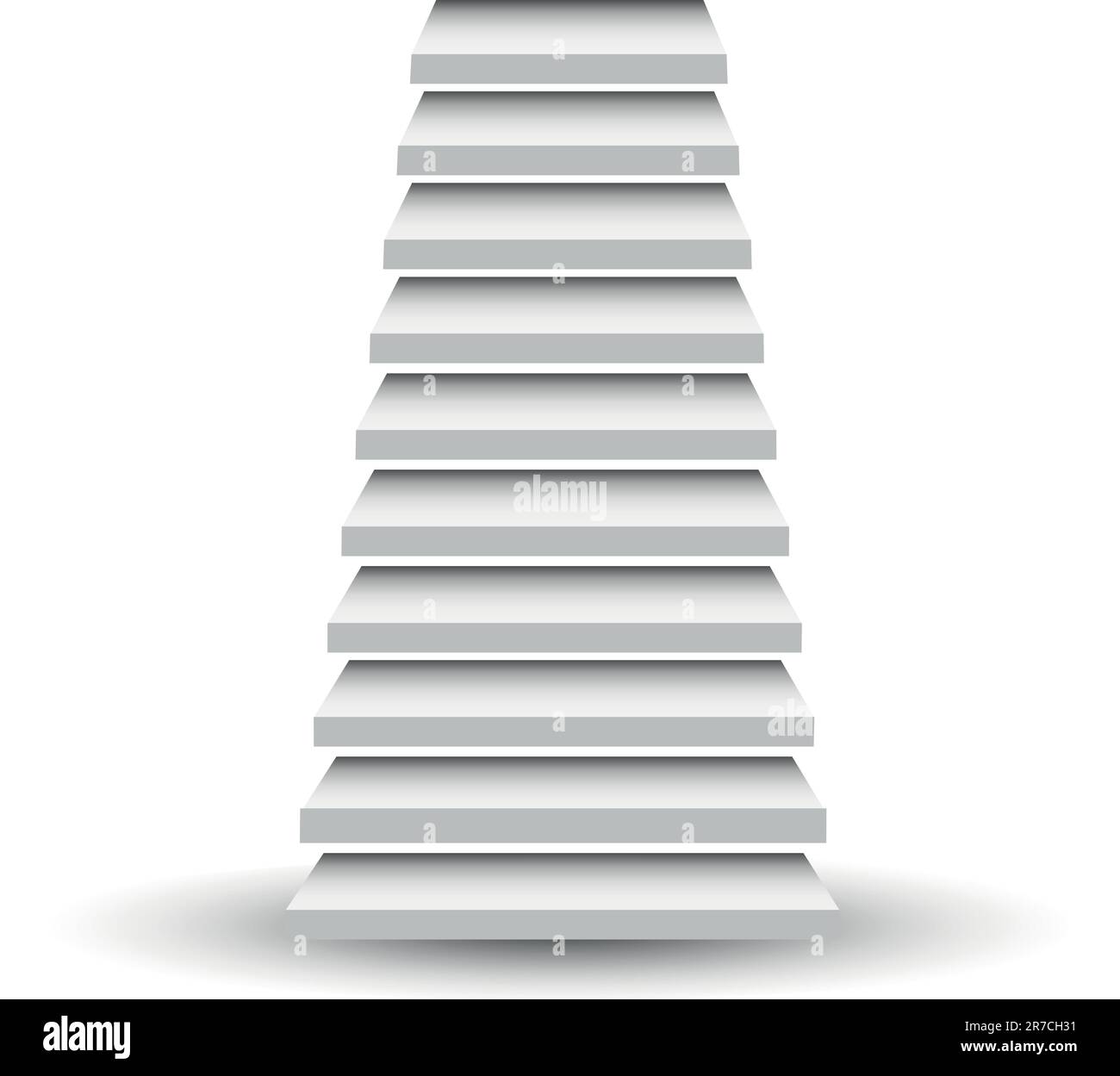 3d stairway steps ladder Stock Vector Images - Alamy