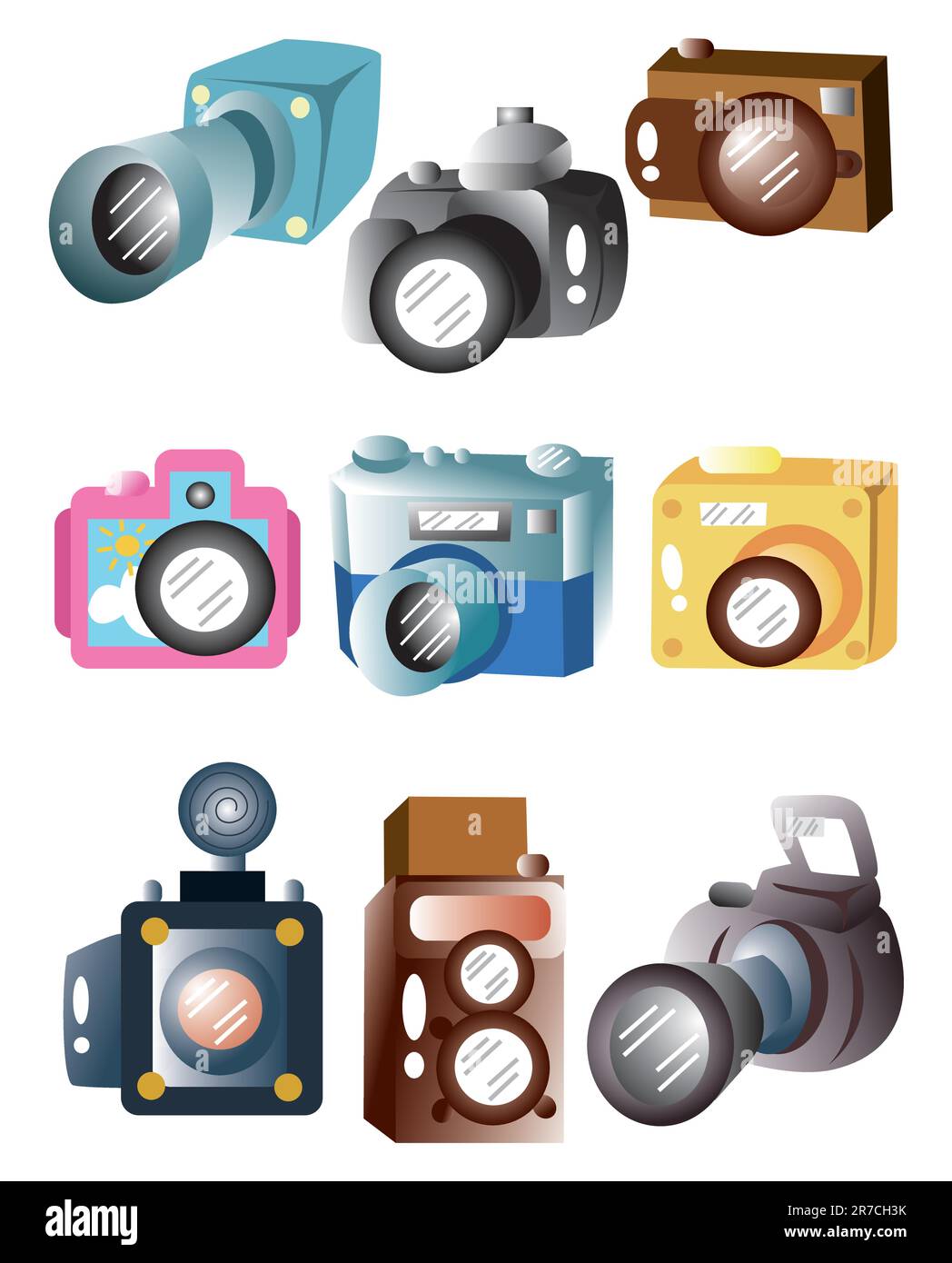 cartoon camera icon Stock Vector Image & Art - Alamy
