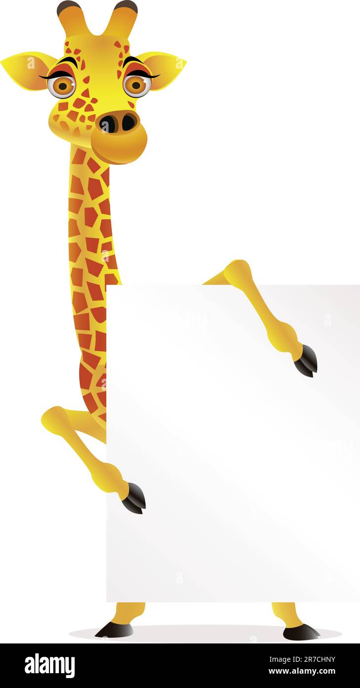 Giraffe sign hi-res stock photography and images - Alamy