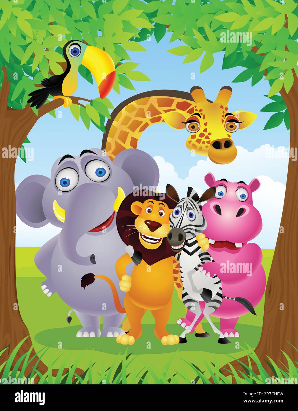 Giraffe mate Stock Vector Images - Alamy