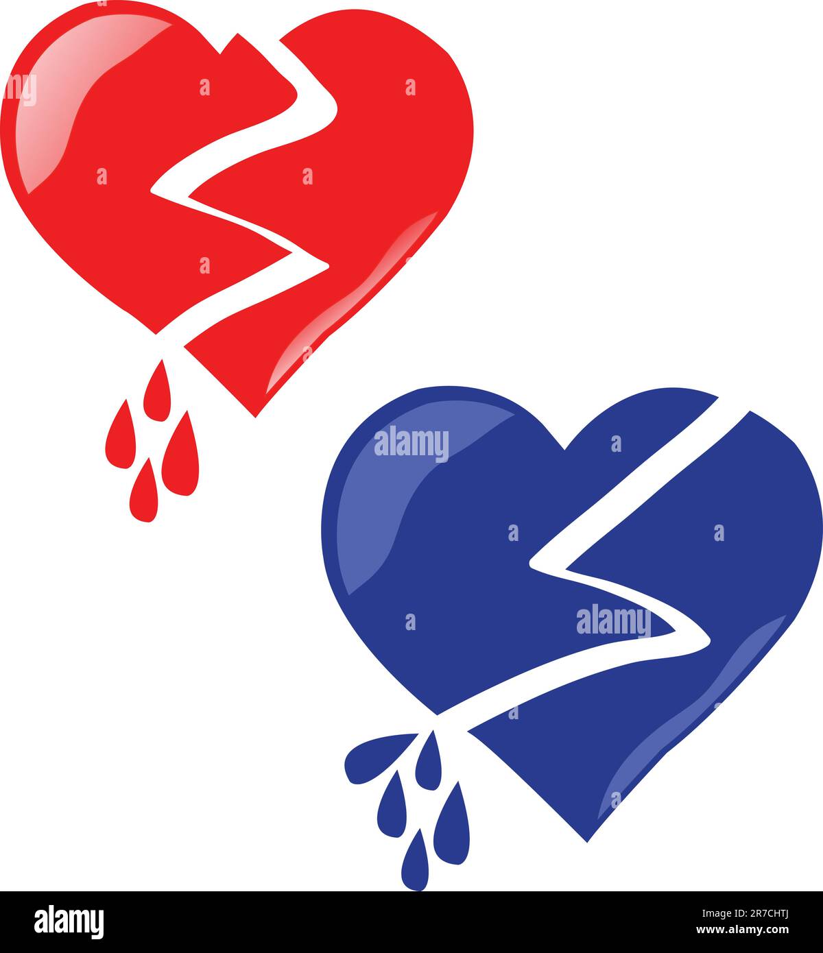 illustration of valentine heart - vector Stock Vector Image & Art - Alamy