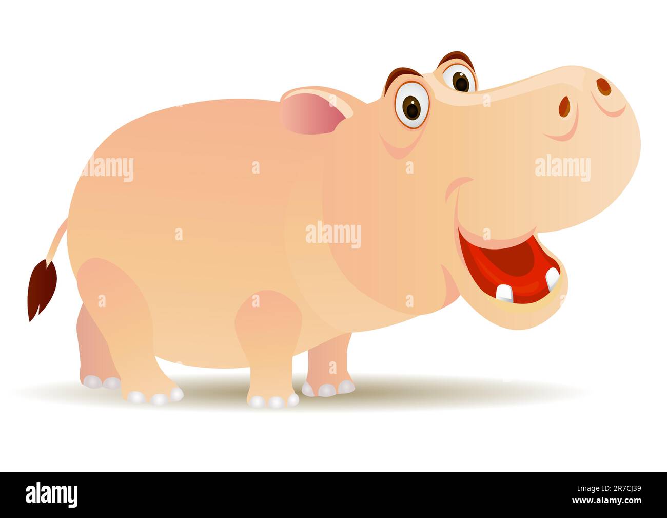 Hippo mouth Stock Vector Images - Alamy
