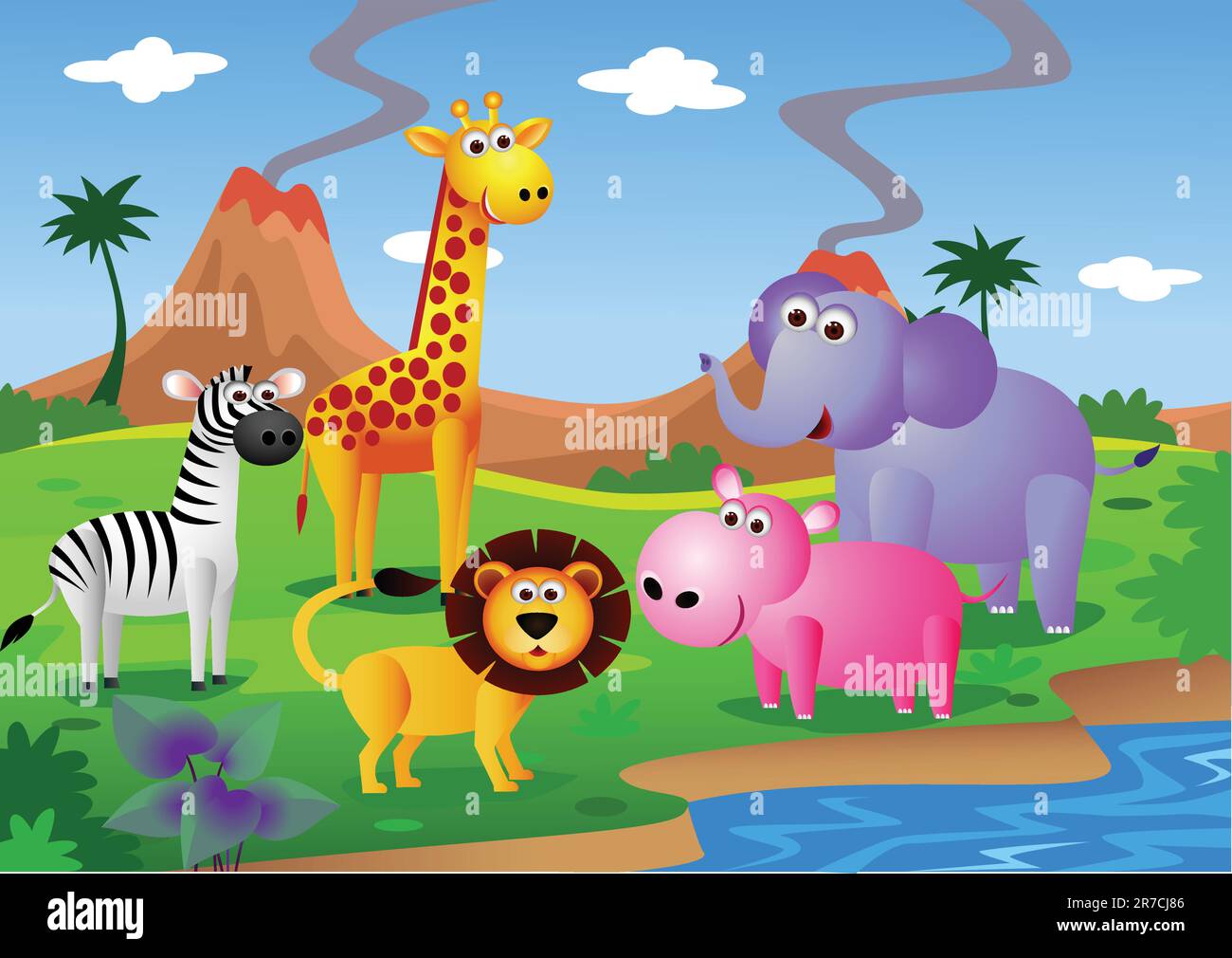 Safari group person hi-res stock photography and images - Alamy