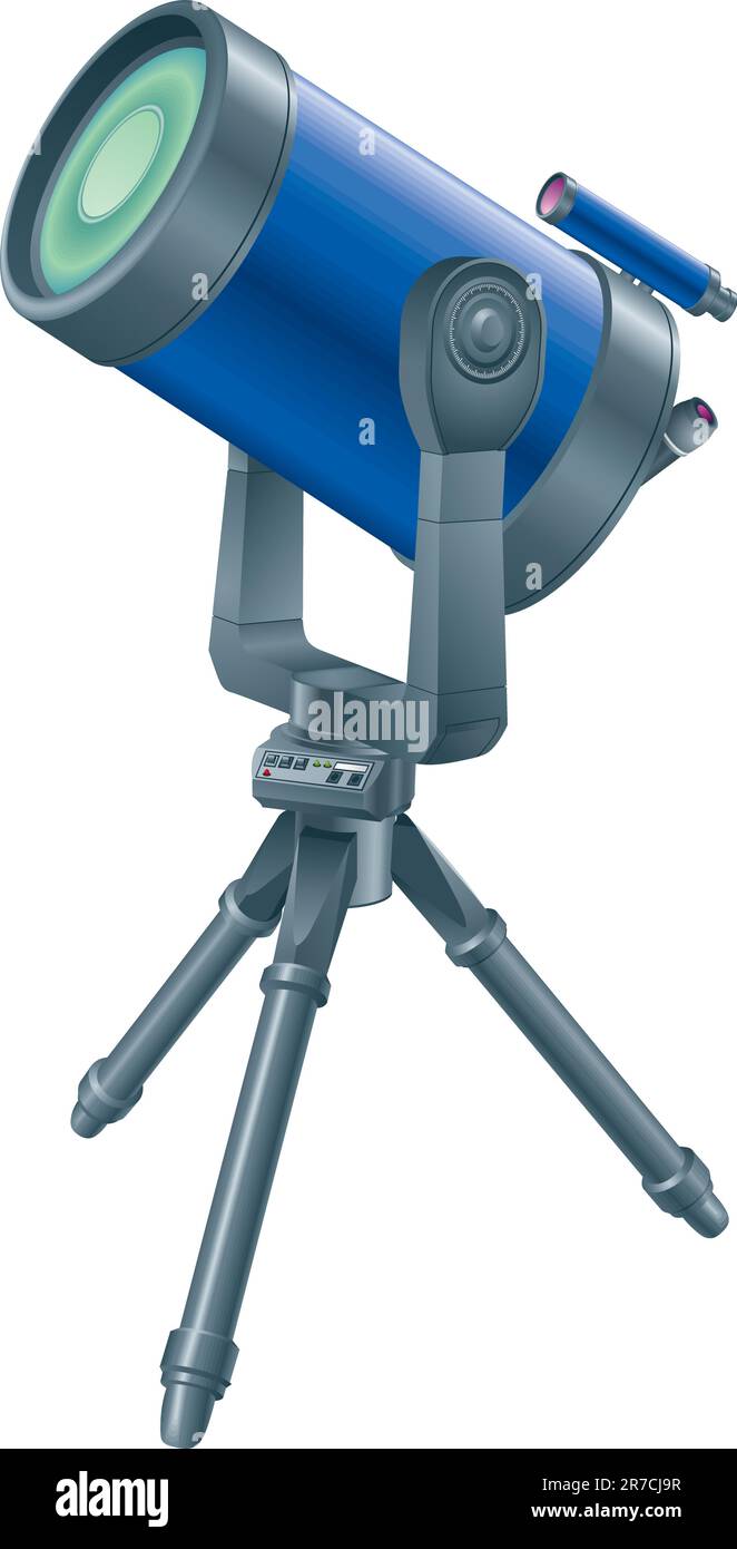 Optical telescope lab Stock Vector Images - Alamy