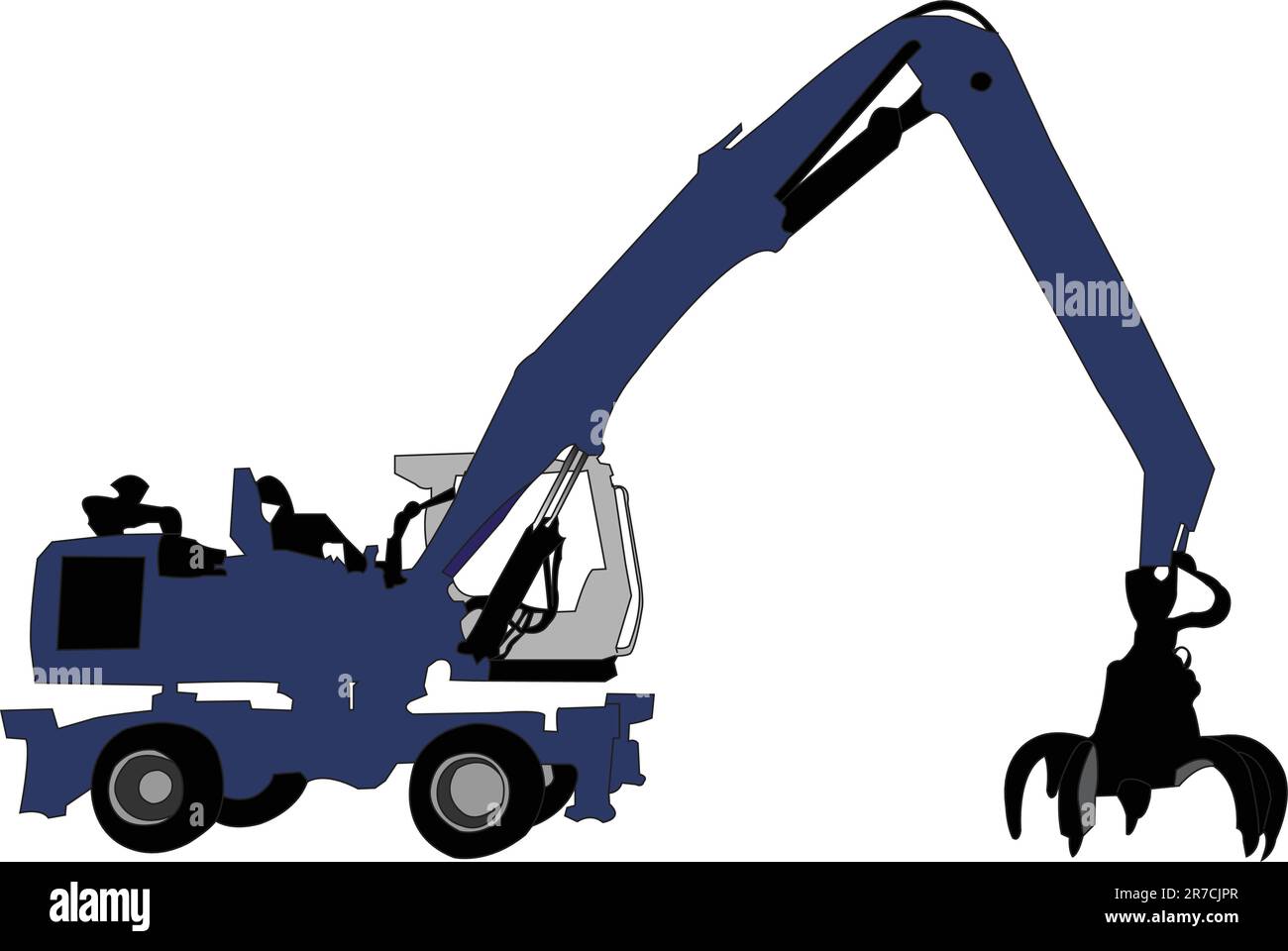 illustration of loader - vector Stock Vector Image & Art - Alamy