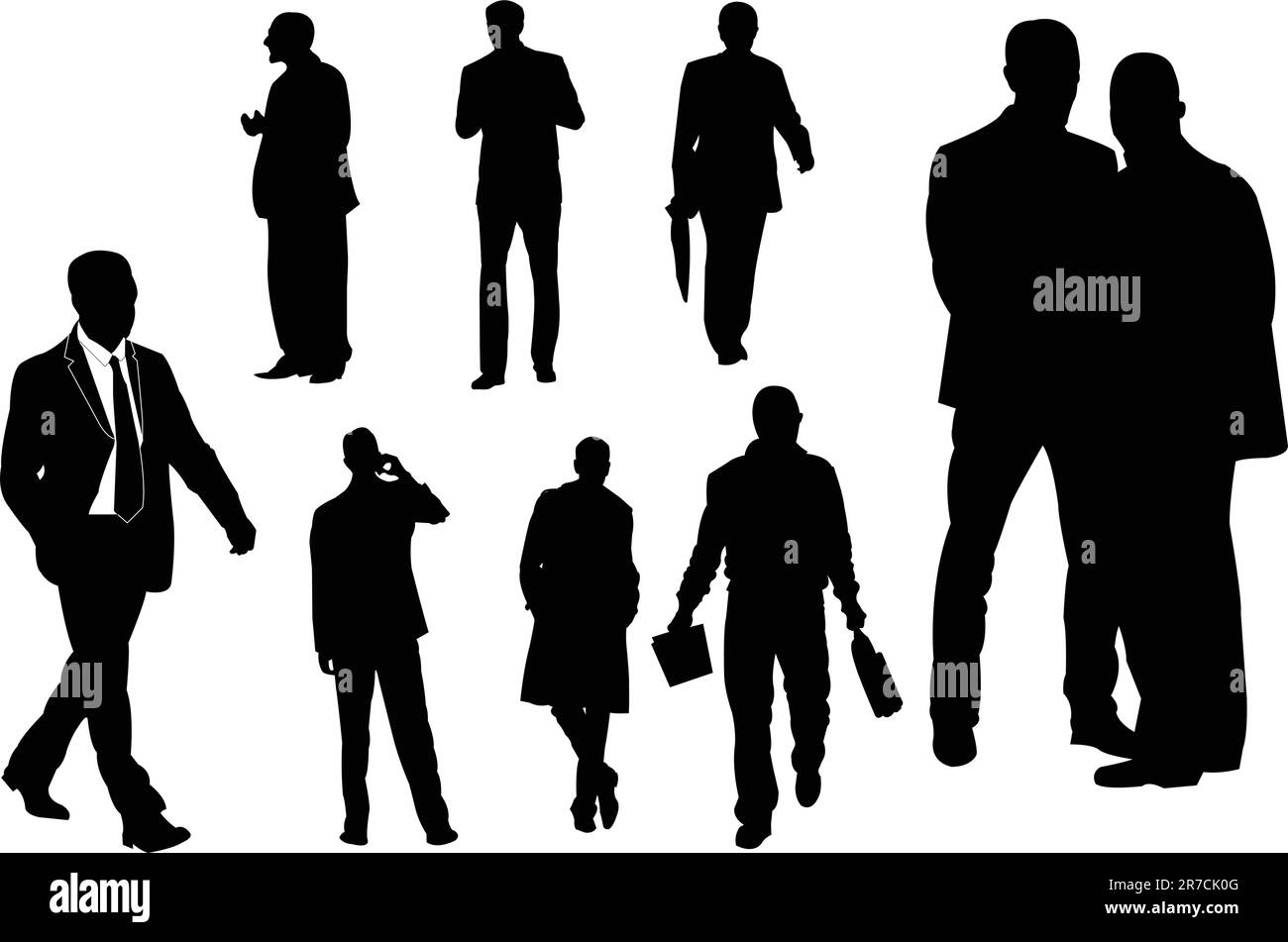 Business man - vector Stock Vector Image & Art - Alamy