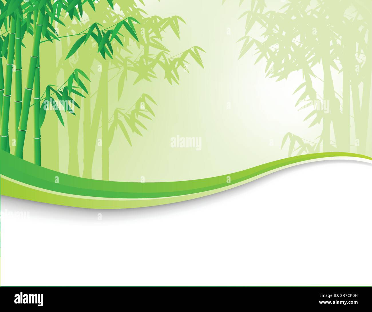 Bamboo forest background Stock Vector Image & Art - Alamy