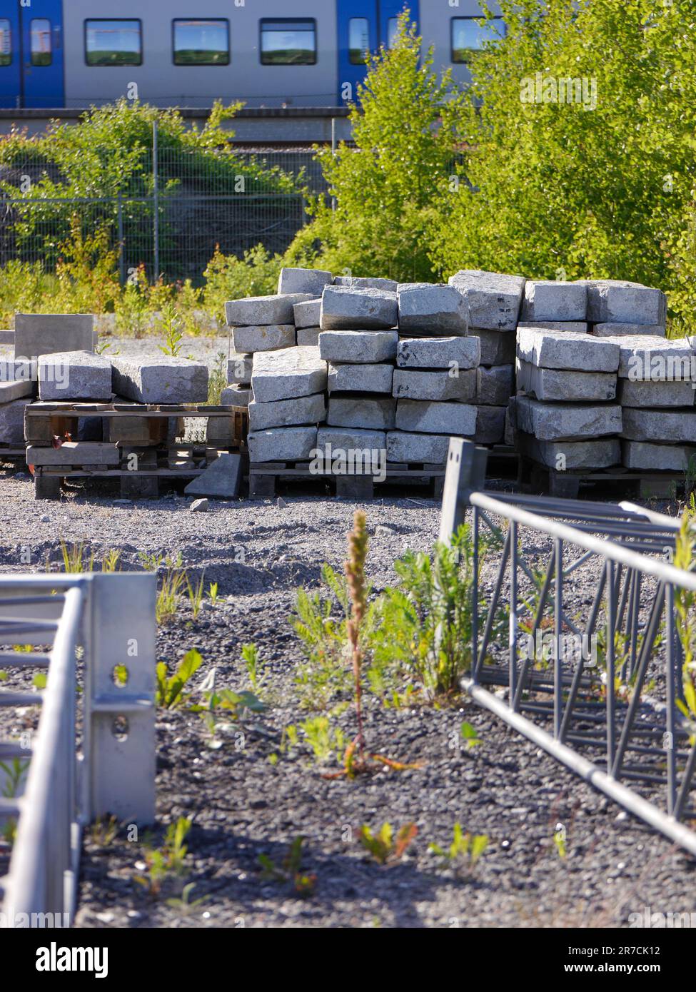 Pallet train hi-res stock photography and images - Alamy
