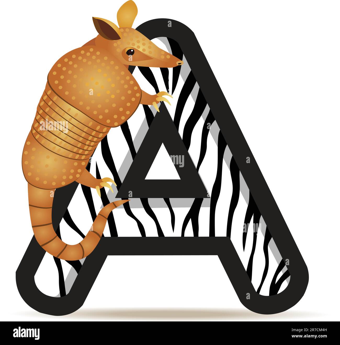 Cartoon armadillo hi-res stock photography and images - Alamy